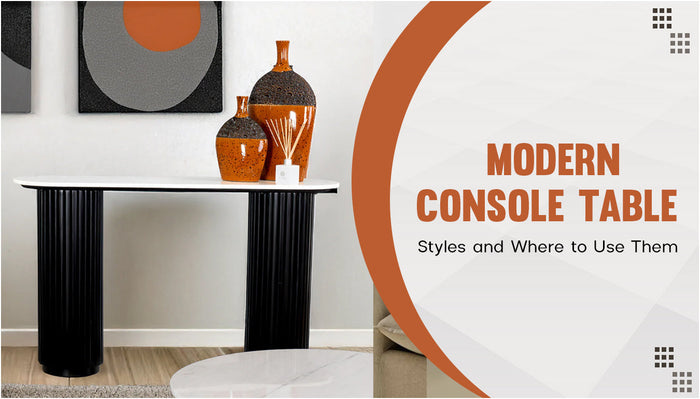 Modern Console Tables – Style & Function for Every Space – Divano Furniture