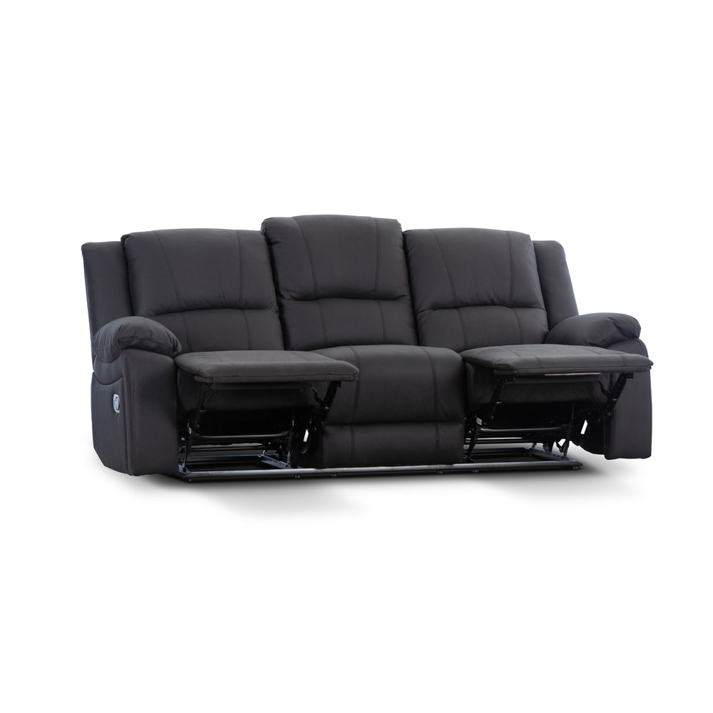 Anderson 3+1+1 Seater Recliner Sofa Set in Rhino Fabric – Divano Furniture