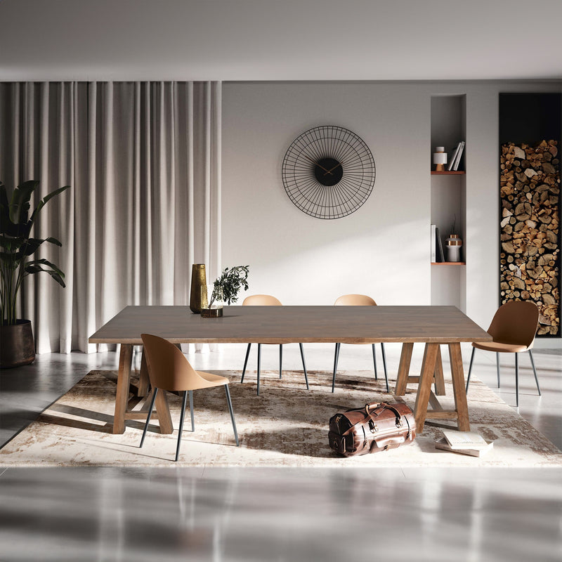 Bowral 280cm Solid Timber Dining Table French Grey – Divano Furniture