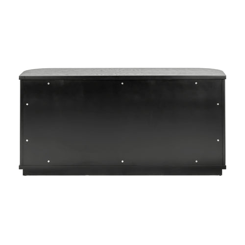 Manna 160cm Venner Top Buffet Storage Cabinet Black – Divano Furniture