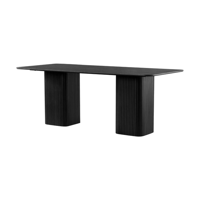 Elbasan 200cm Dining Table Black – Divano Furniture