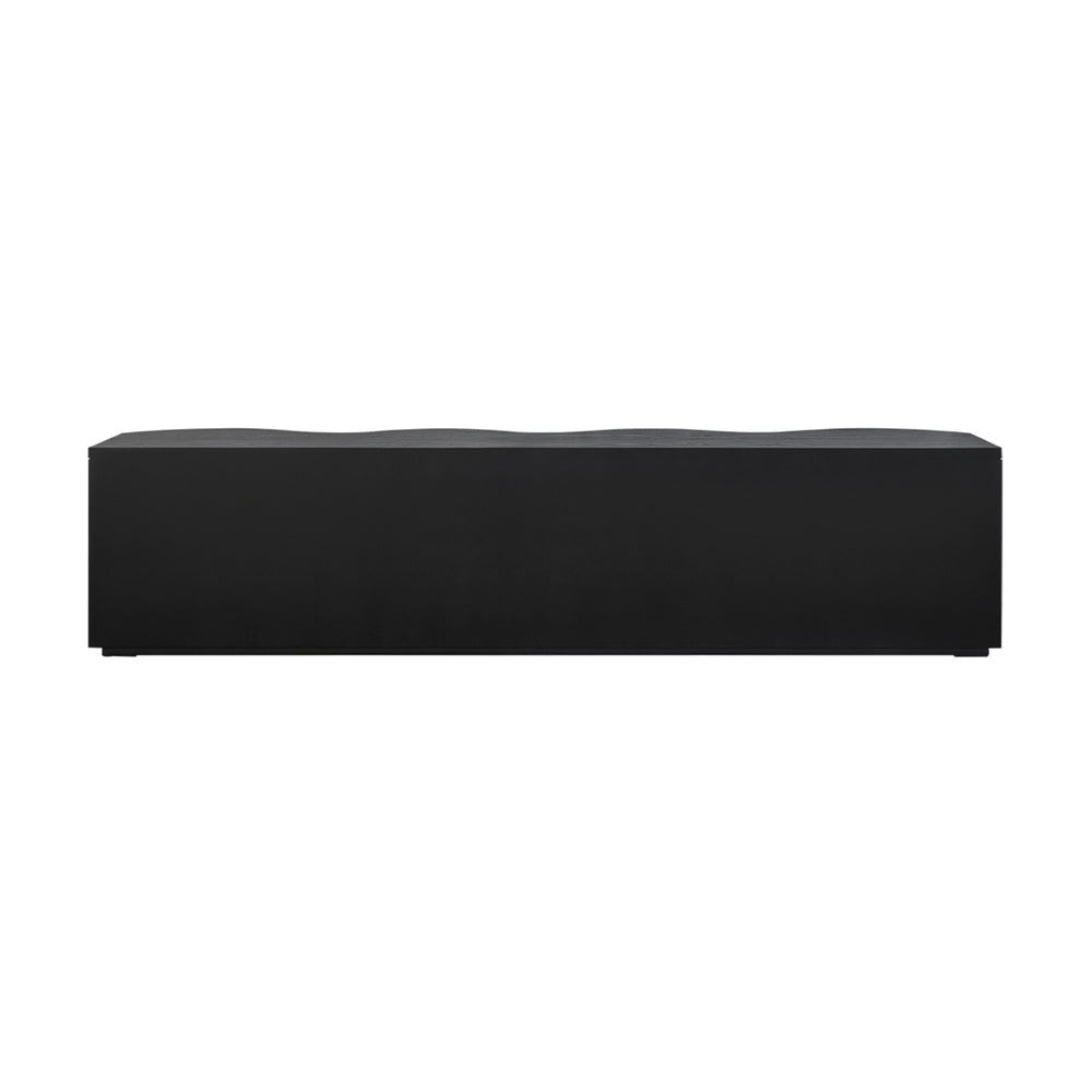 Wave 215cm 4 Door ETU Enterntainment TV Unit Black – Divano Furniture
