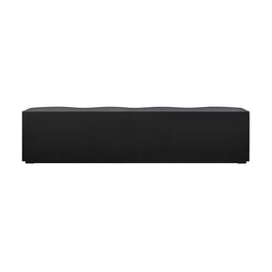 Wave 215cm 4 Door ETU Enterntainment TV Unit Black – Divano Furniture