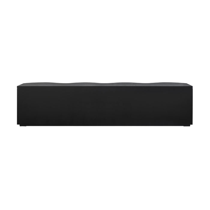 Wave 215cm 4 Door ETU Enterntainment TV Unit Black – Divano Furniture