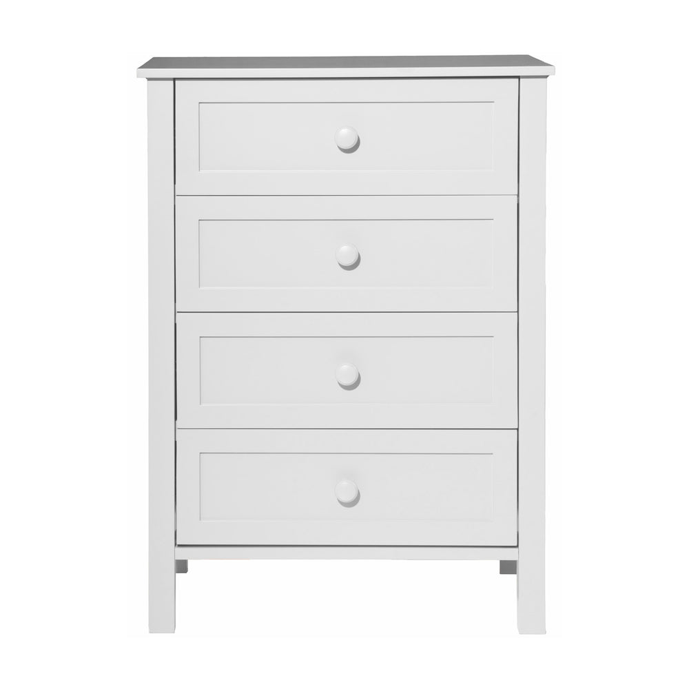 Jessica Tallboy Chest of Drawers White – Divano Furniture