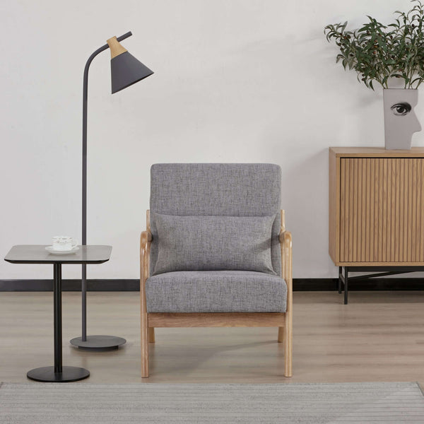 Kamden Pine Wood Armchair – Divano Furniture