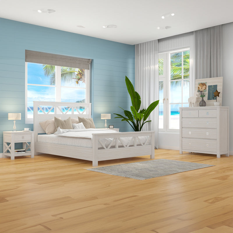 Myer Dresser Mirror White Wash – Divano Furniture