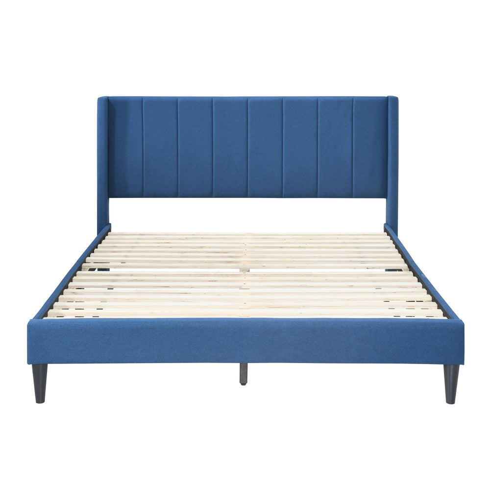 Samson Bed Frame King/Queen/Double | Blue – Divano Furniture