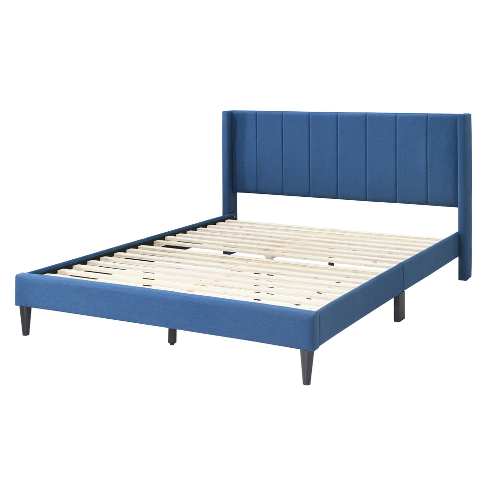 Samson Bed Frame King/Queen/Double | Blue – Divano Furniture