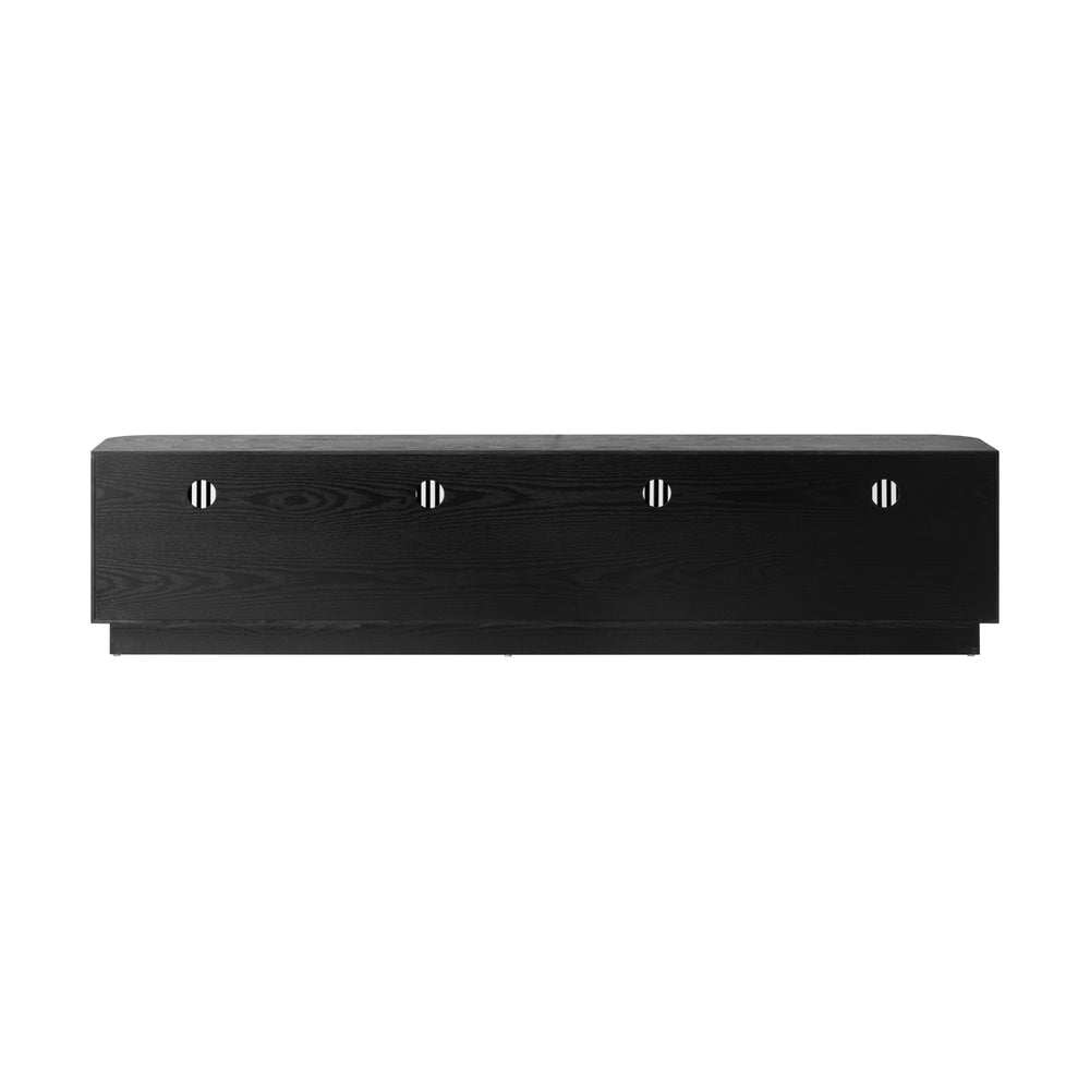 Tahlia 200cm 4 Doors ETU Entertainment TV Unit Black – Divano Furniture