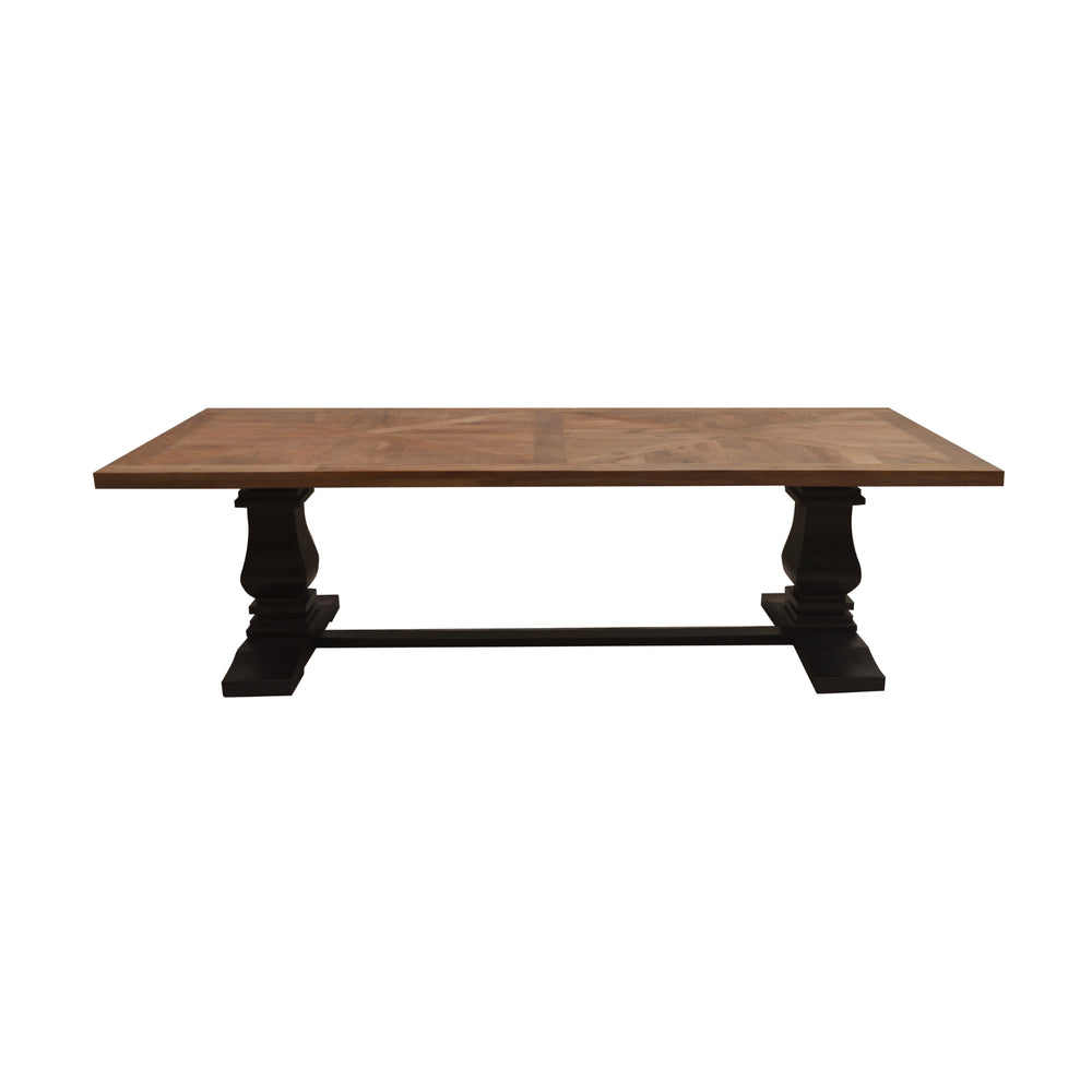 Valeria 230cm Dining Table Black Oak – Divano Furniture
